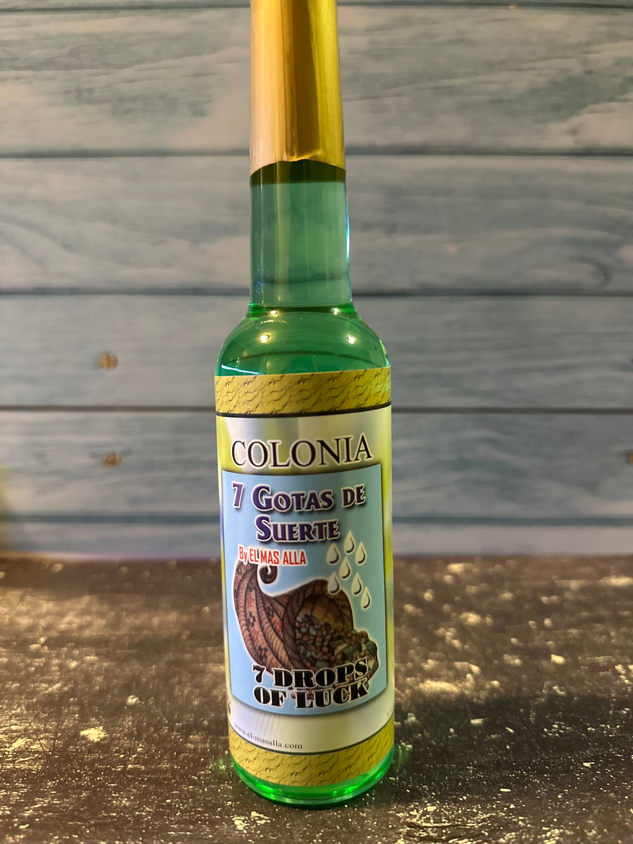 Agua 7 gotas de Suerte – Botánica Obatala Espiritual