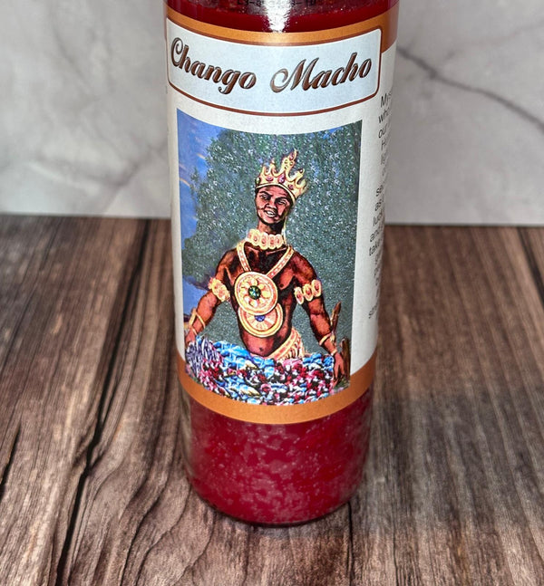 Chango 7-Day Red Plain Candle – Fire, Strength & Divine Justice ...